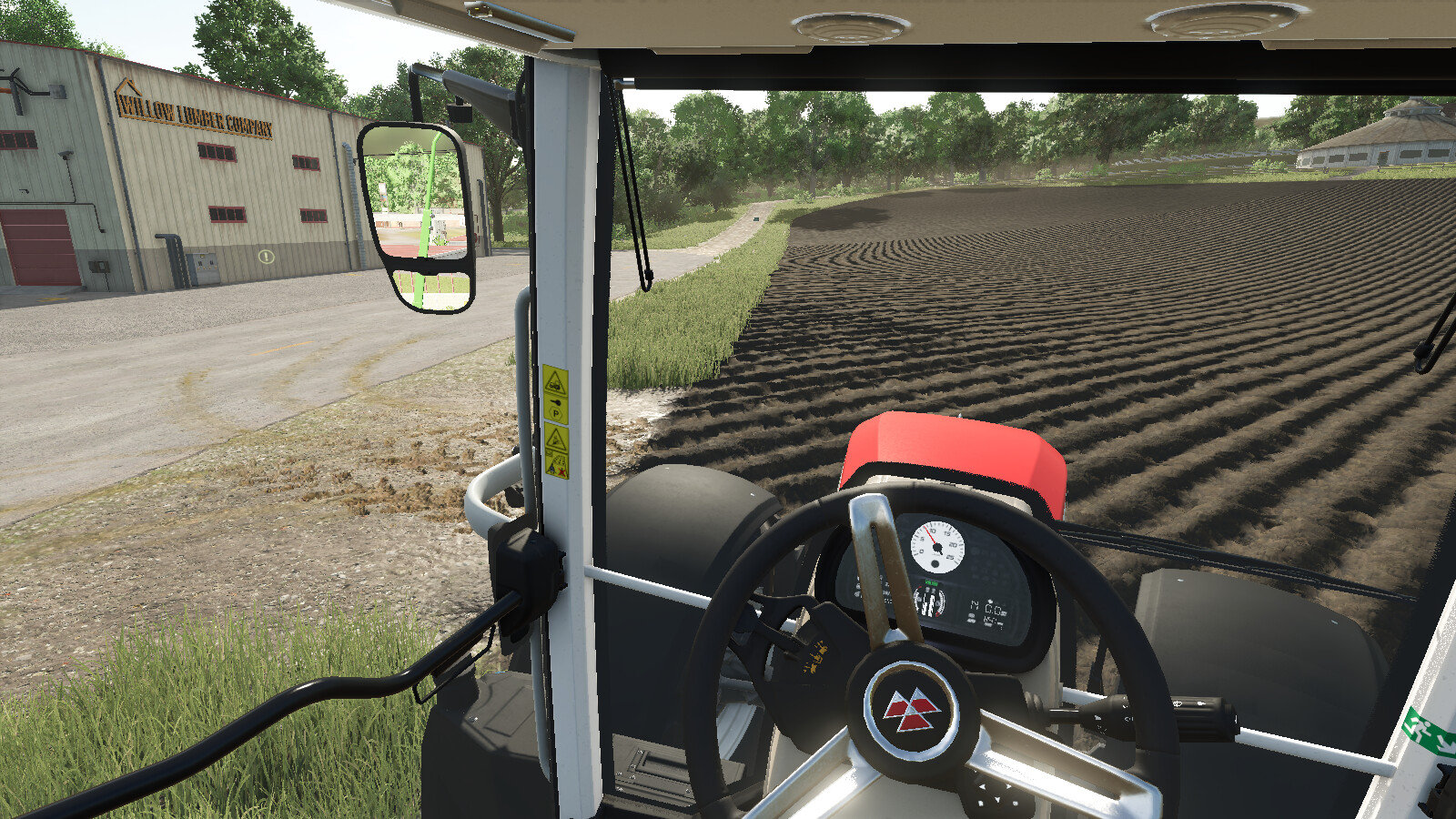 Realistic Cab View - Farming Simulator 25 Mod