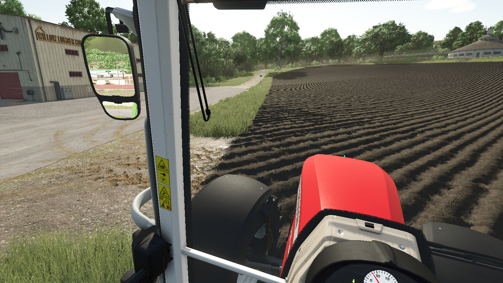 Realistic Cab View - Farming Simulator 25 Mod