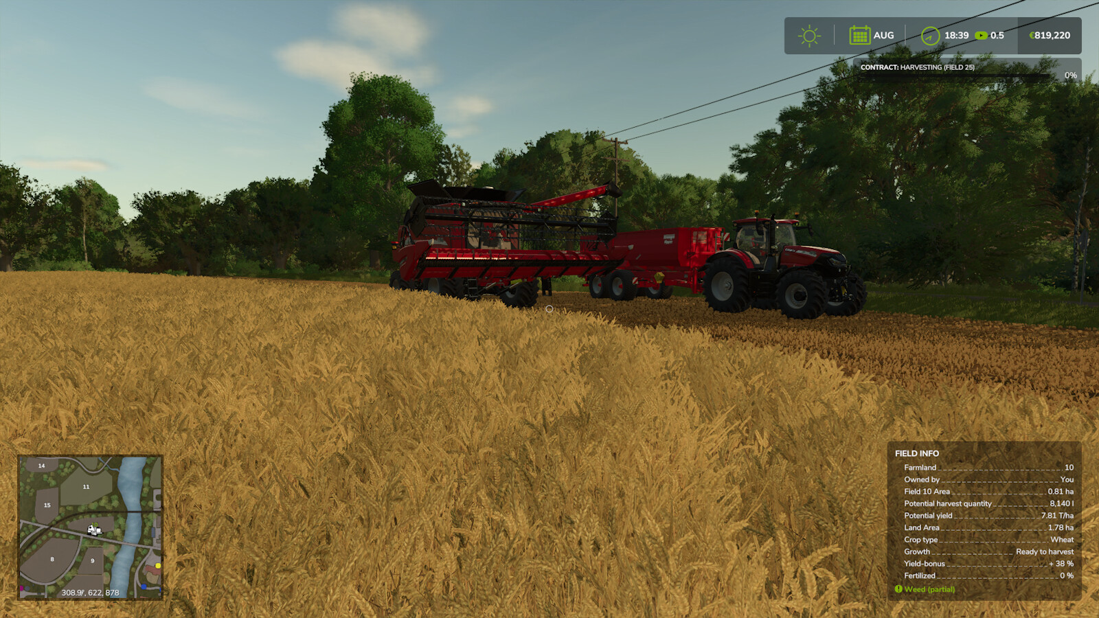 Additional Field Info - Farming Simulator 25 Mod