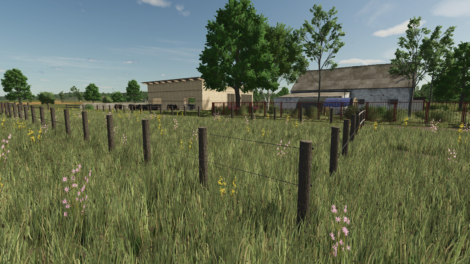 Meadow Fence - Farming Simulator 25 Mod