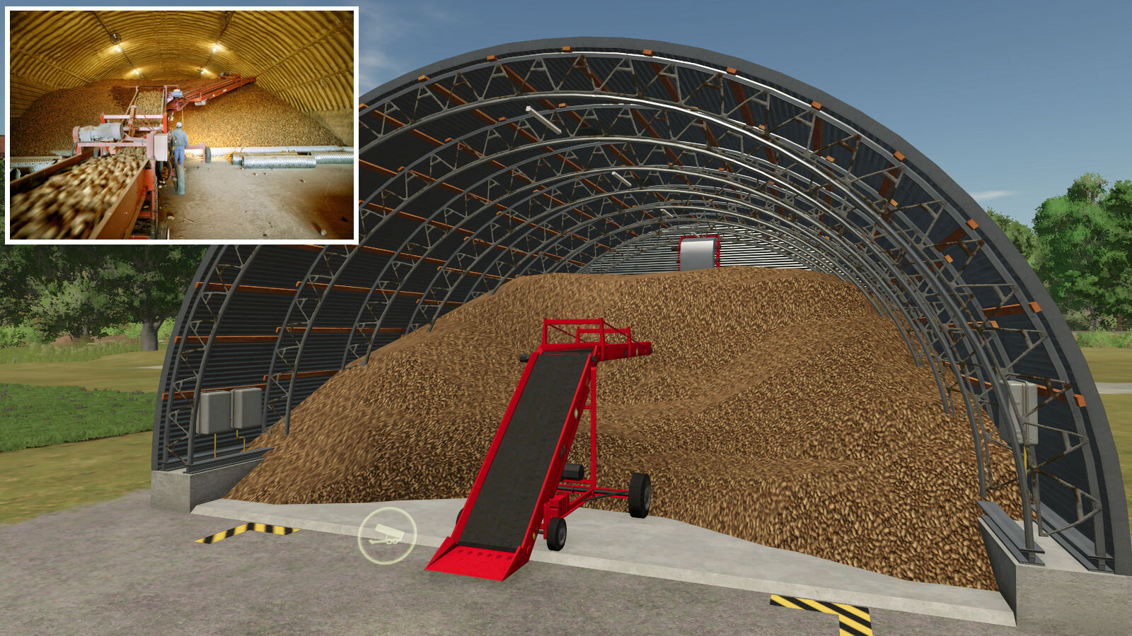 Root Crop Storage - Farming Simulator 25 Mod