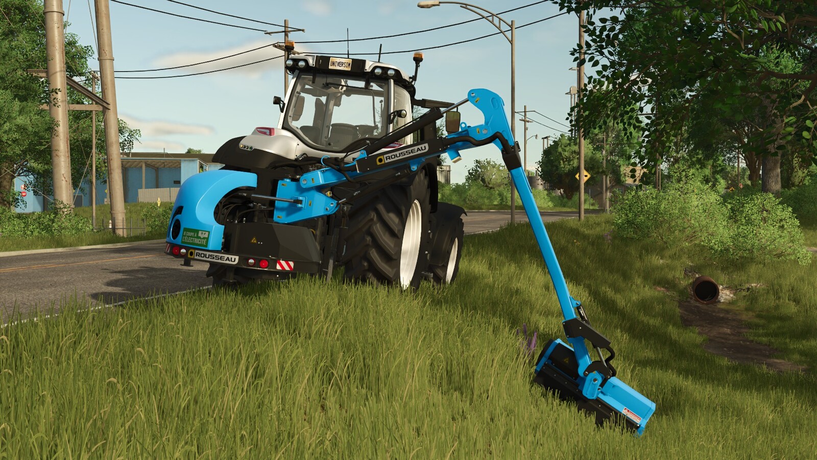 Rousseau E-Kastor - Farming Simulator 25 Mod