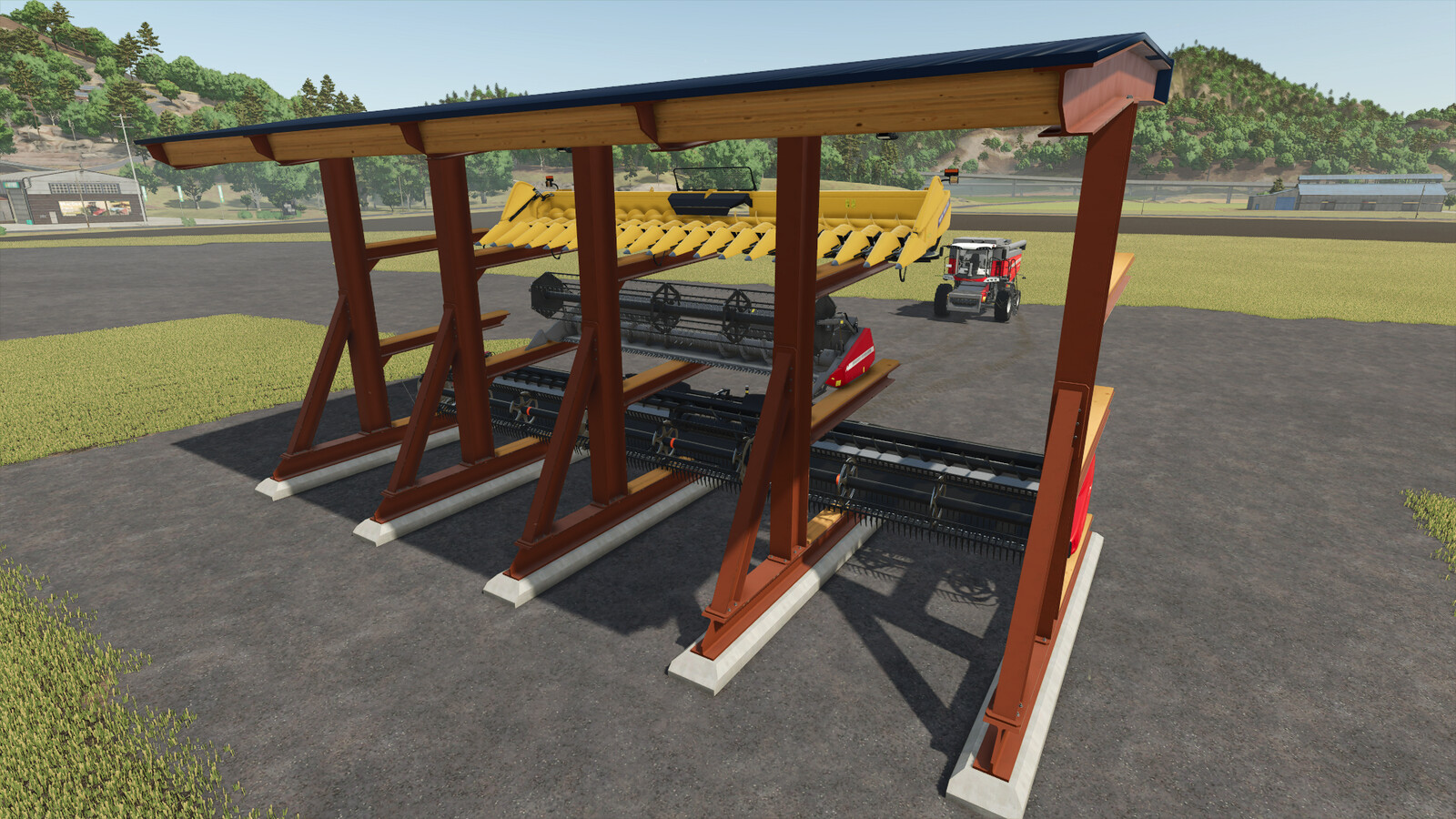 Header Rack Pack - Farming Simulator 25 Mod