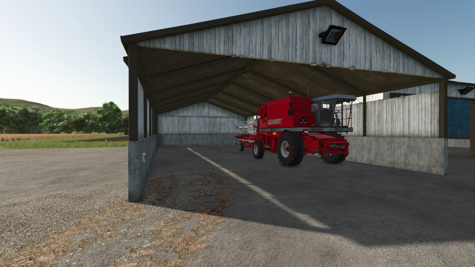 Machinery Garage - Farming Simulator 25 Mod