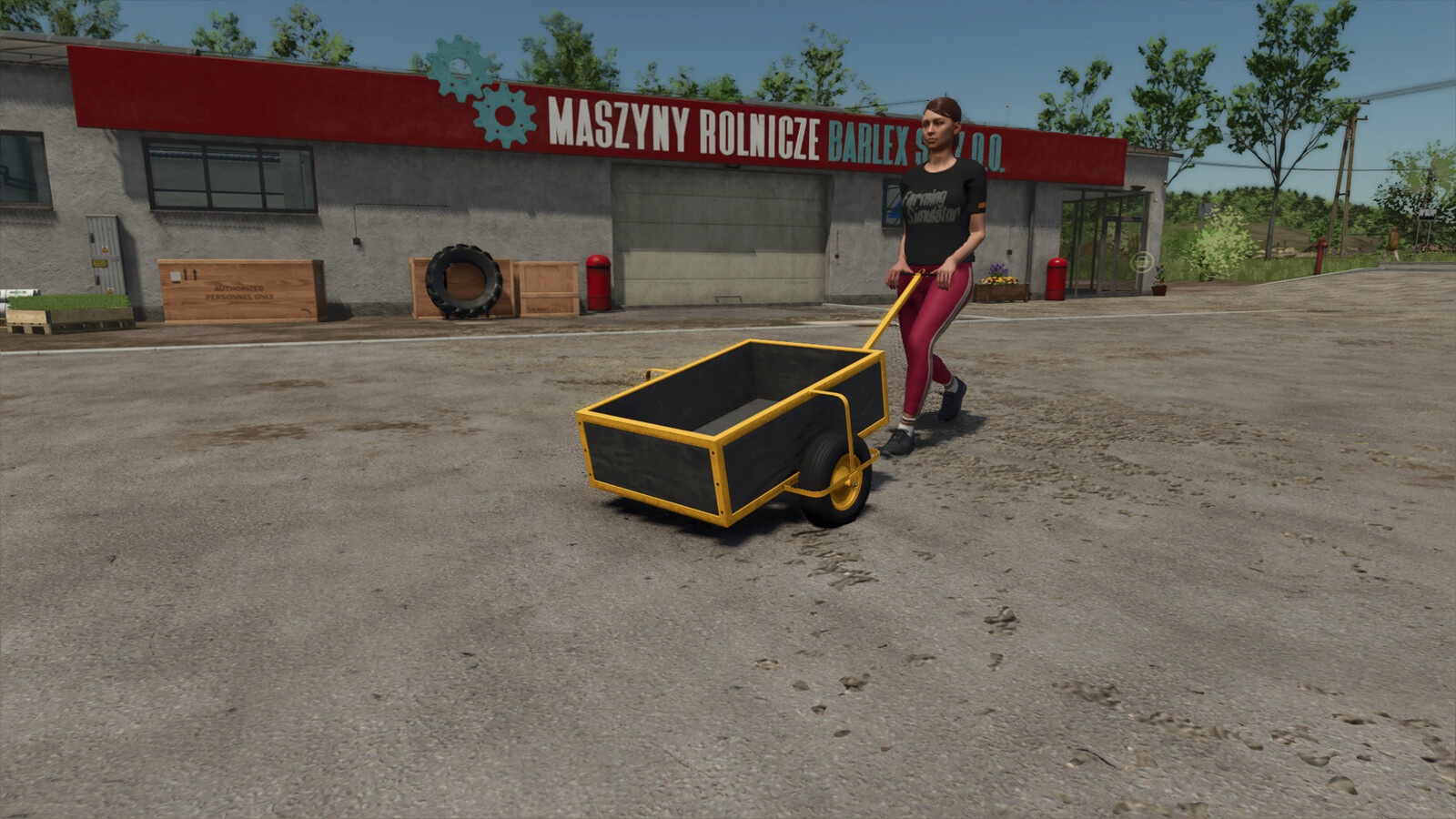 Handcart - Farming Simulator 25 Mod