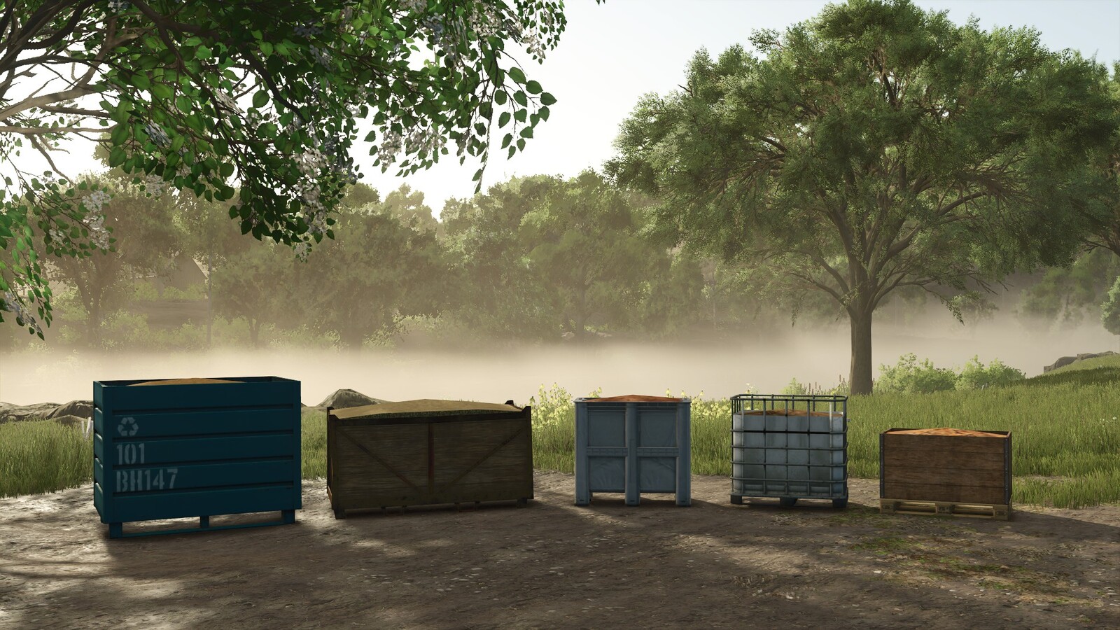 Fillable Pallets - Farming Simulator 25 Mod