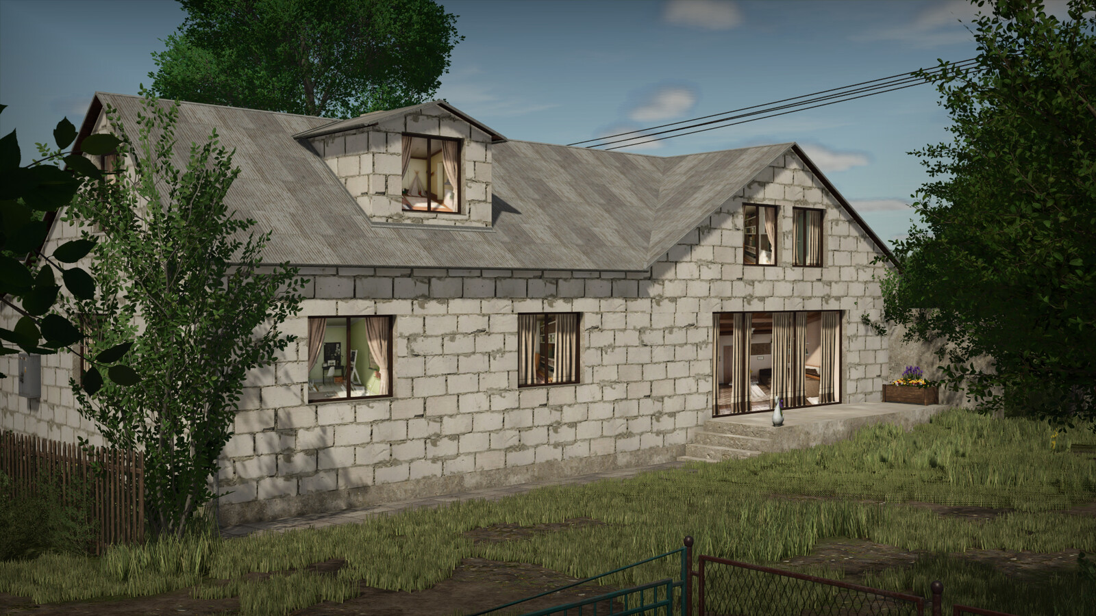Farm Houses - Farming Simulator 25 Mod