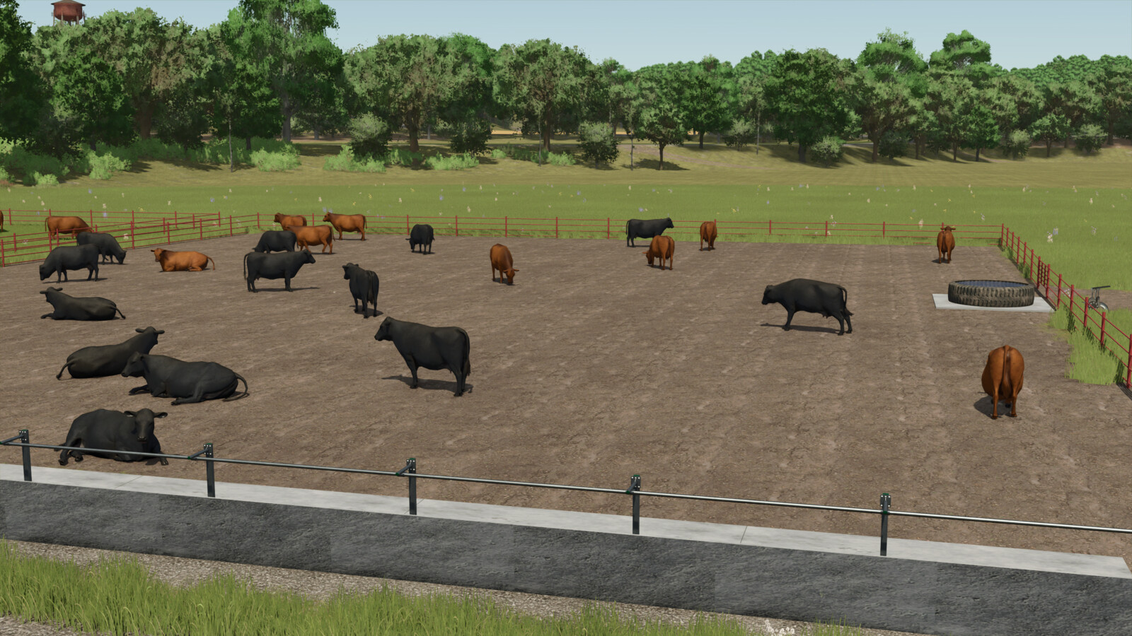 Buildable Feedlot Pack - Farming Simulator 25 Mod