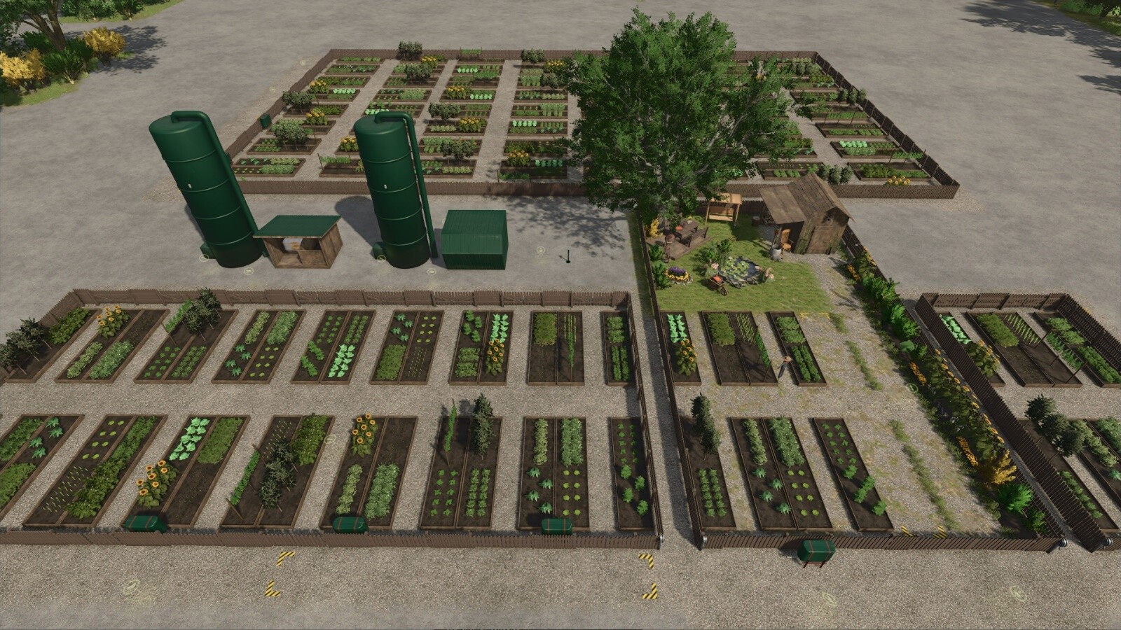 Open Air Garden - Farming Simulator 25 Mod