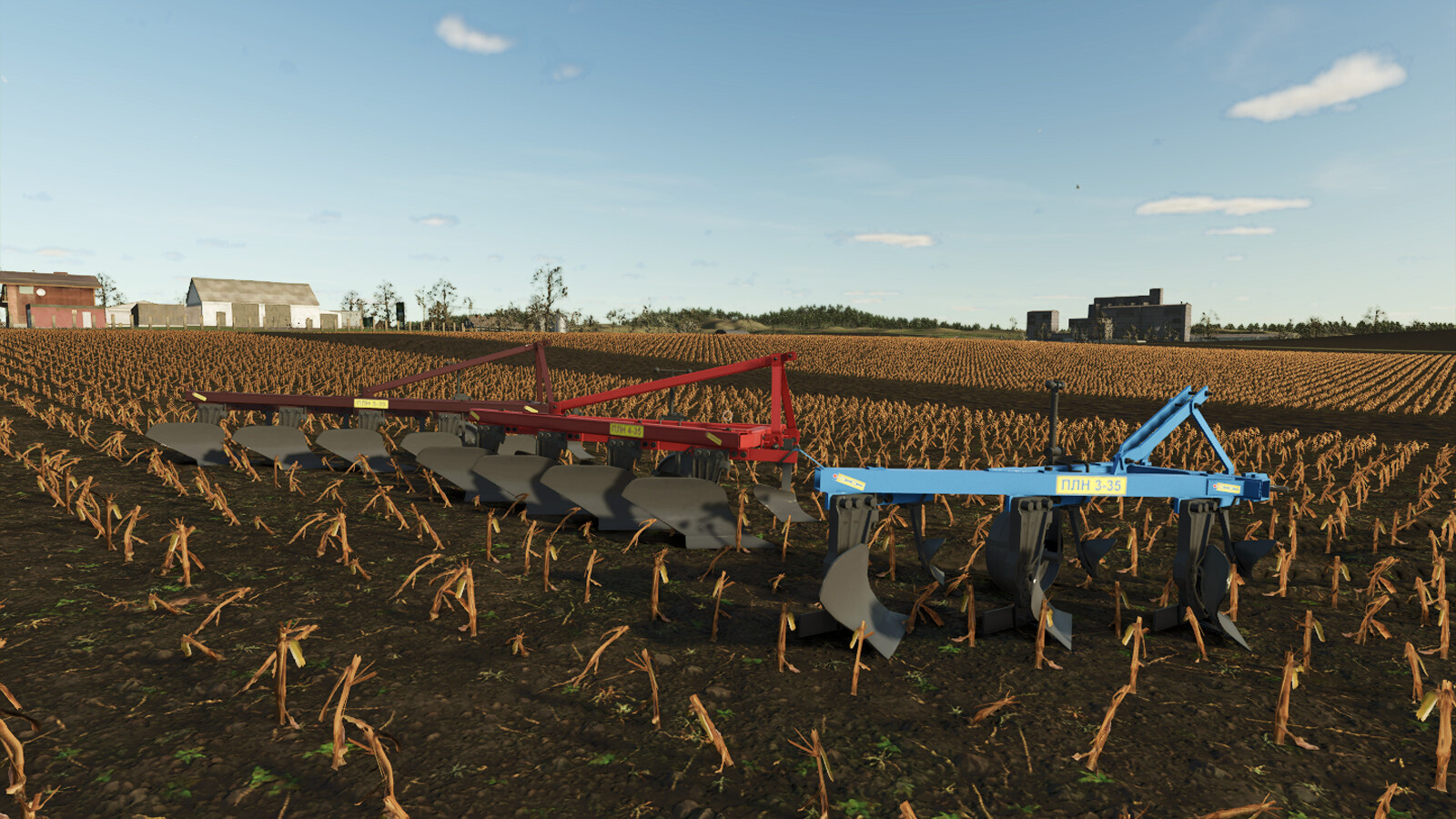 PLN Plows Pack - Farming Simulator 25 Mod