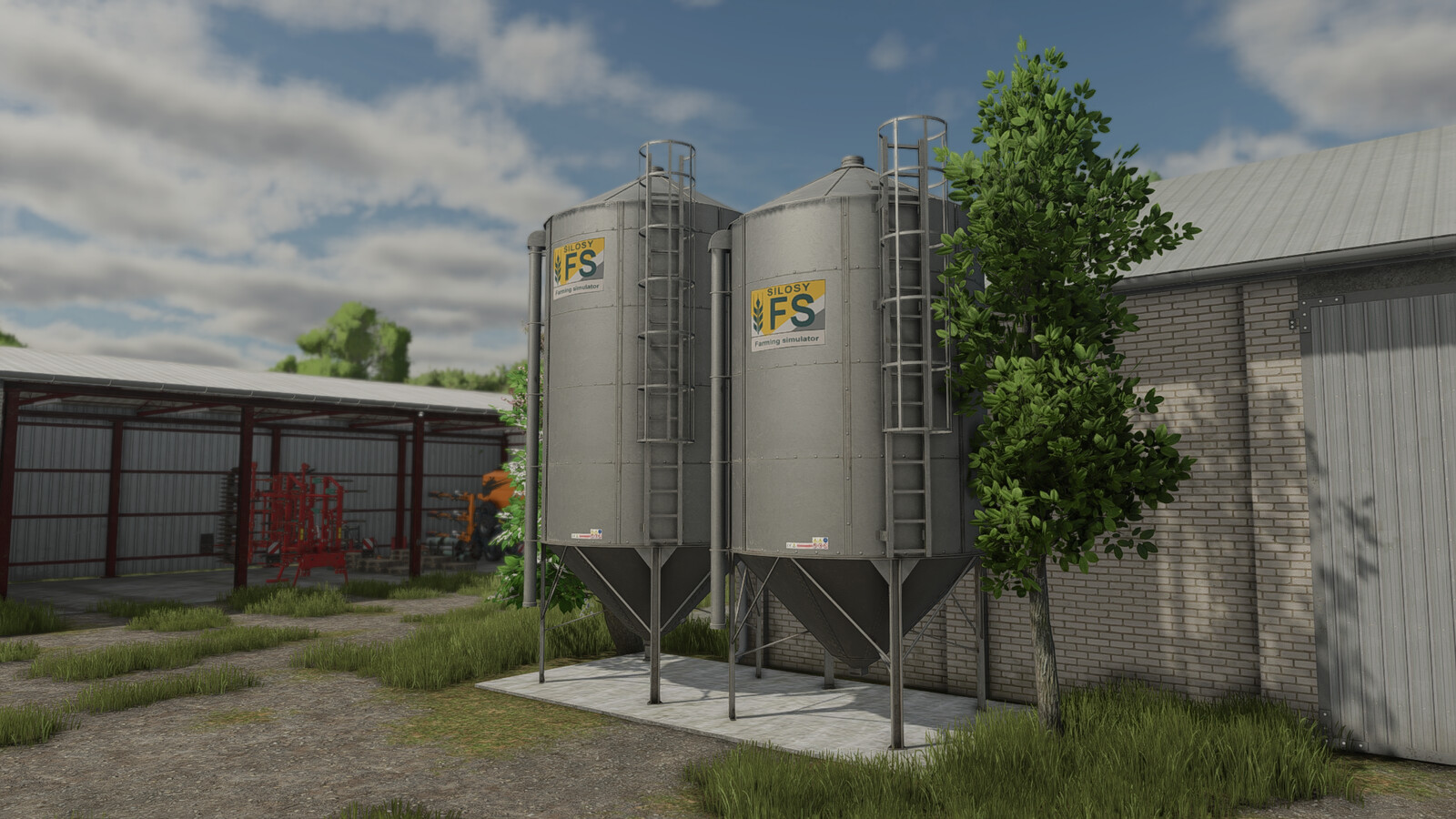 Silos FS Pack - Farming Simulator 25 Mod