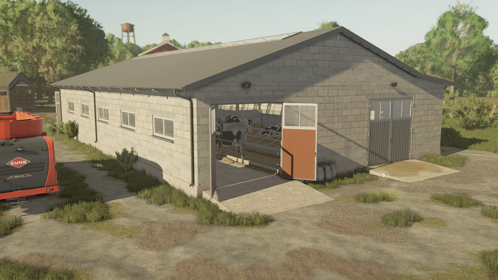 Modern Cow Barn - Farming Simulator 25 Mod