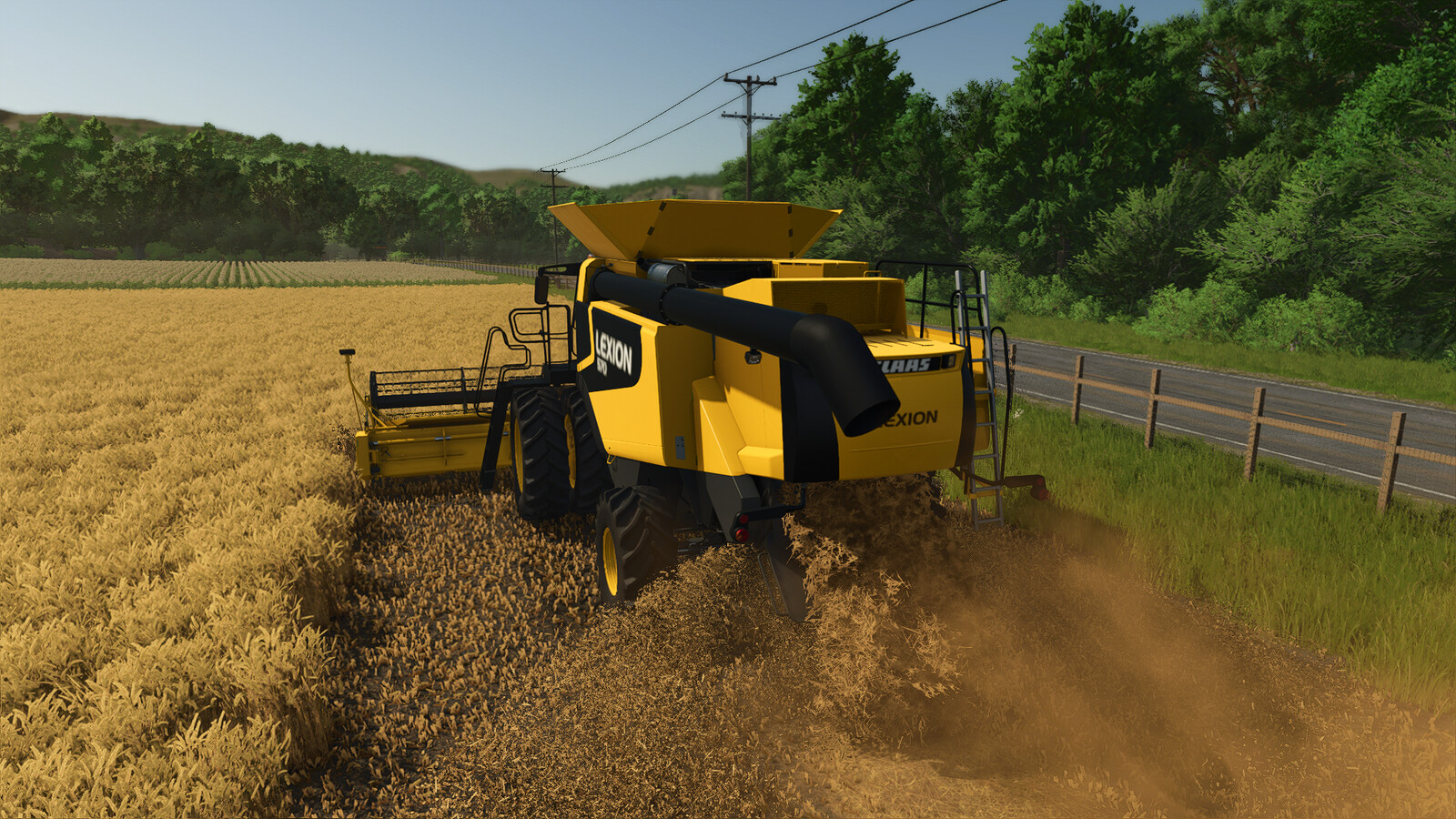 Lexion 560-590 US - Farming Simulator 25 Mod
