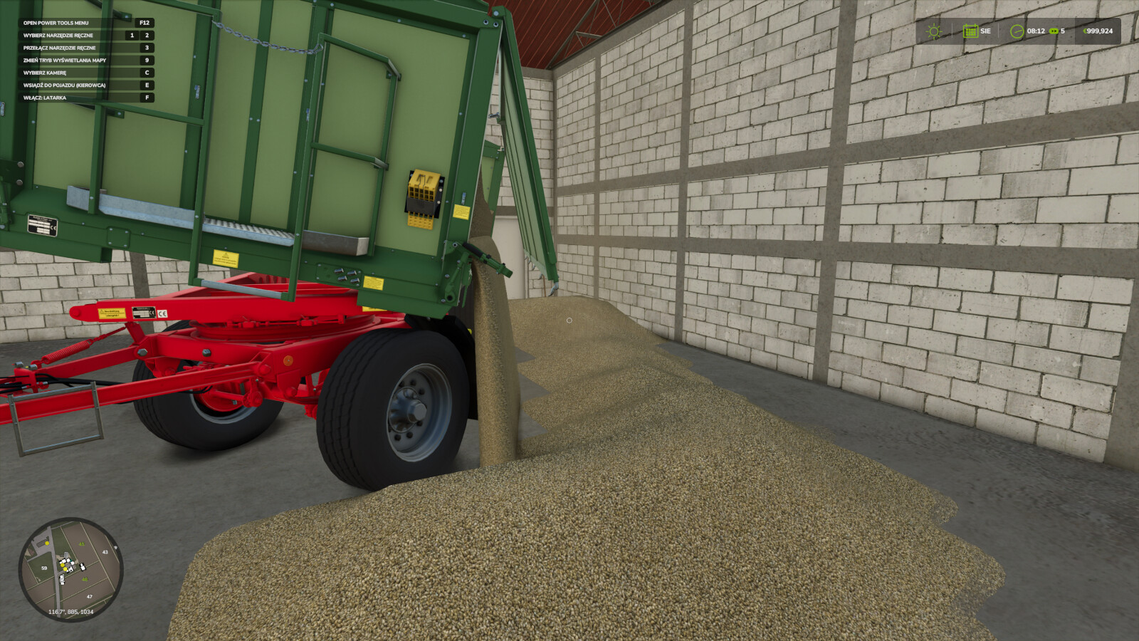 Manual Tipping - Farming Simulator 25 Mod