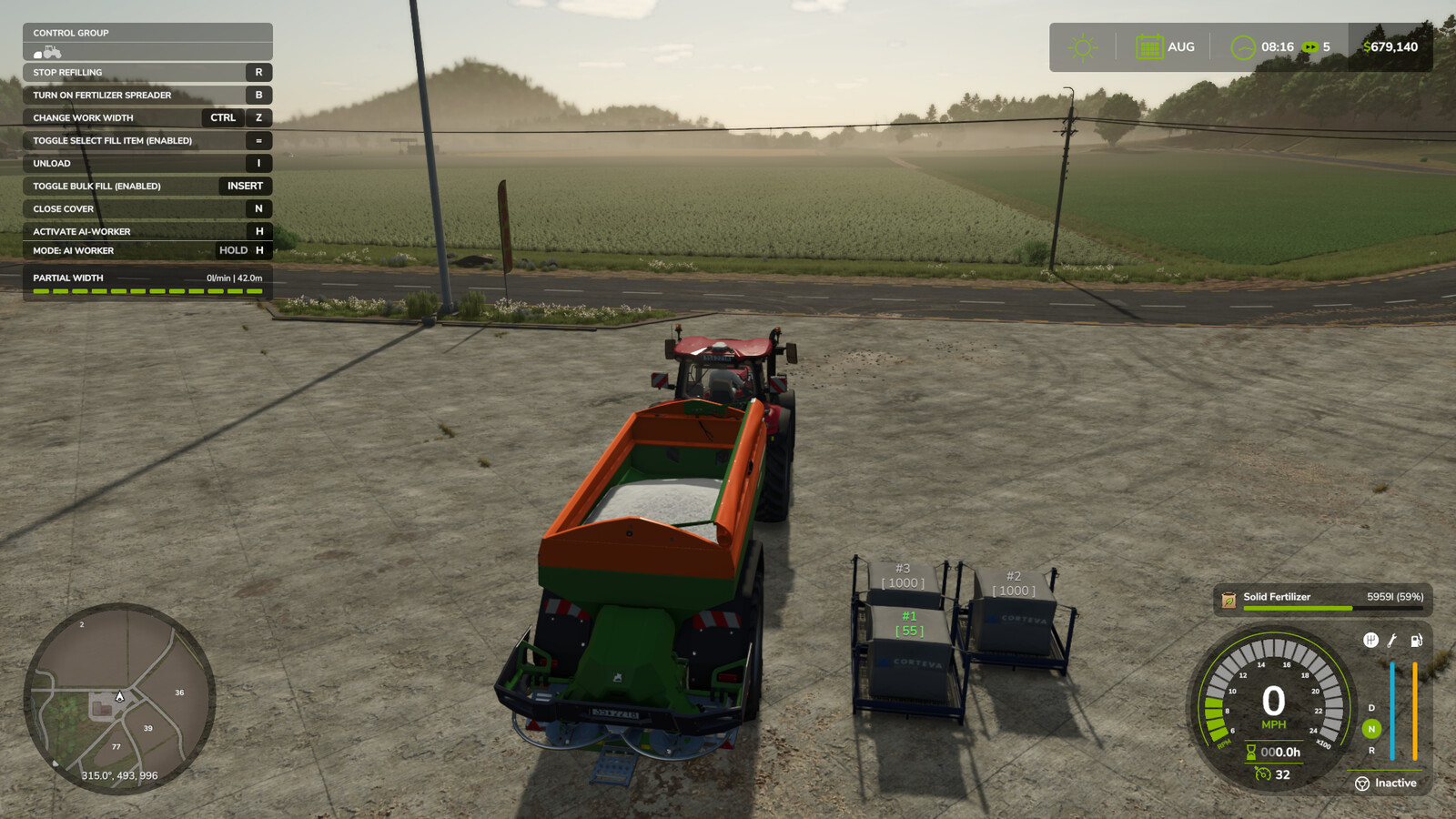 Bulk Fill - Farming Simulator 25 Mod