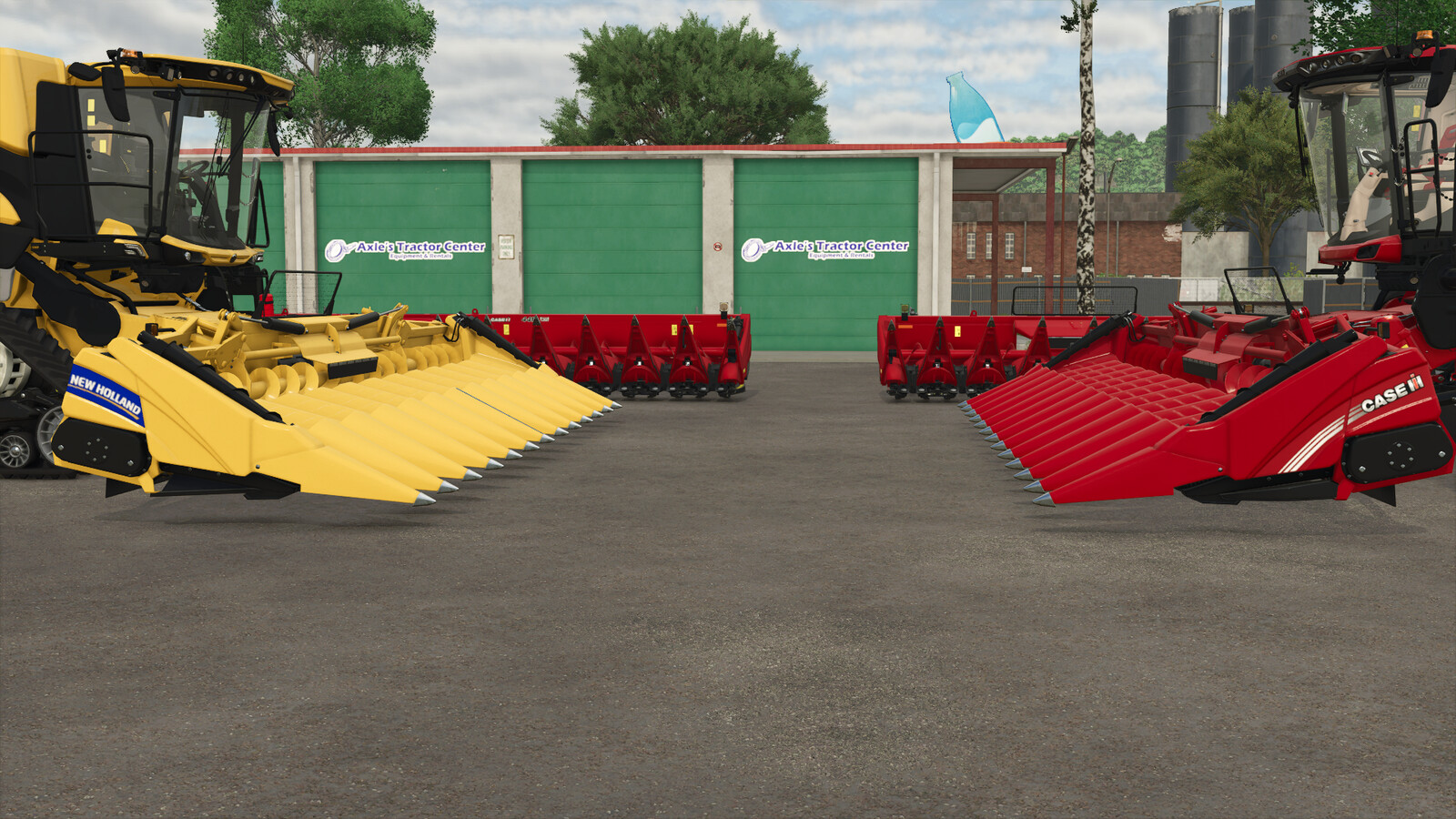 CNH 12 Row Folding Corn Head Pack - Farming Simulator 25 Mod