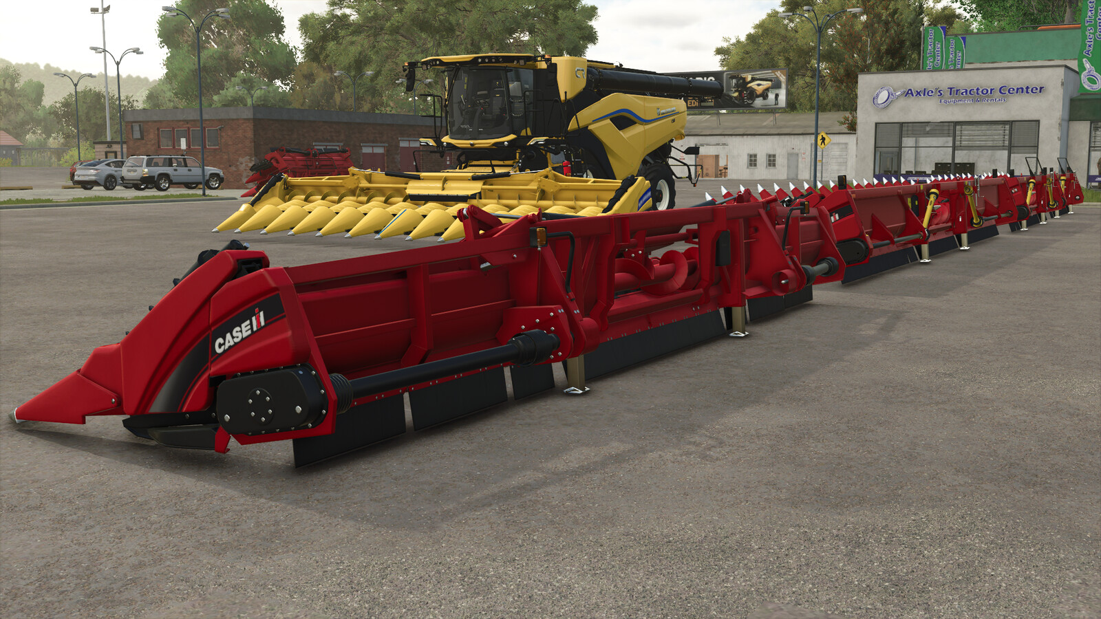CNH 12 Row Folding Corn Head Pack - Farming Simulator 25 Mod