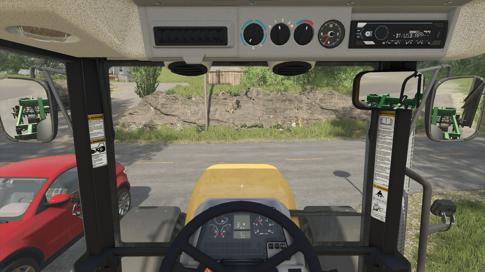Adjustable Mirrors - Farming Simulator 25 Mod