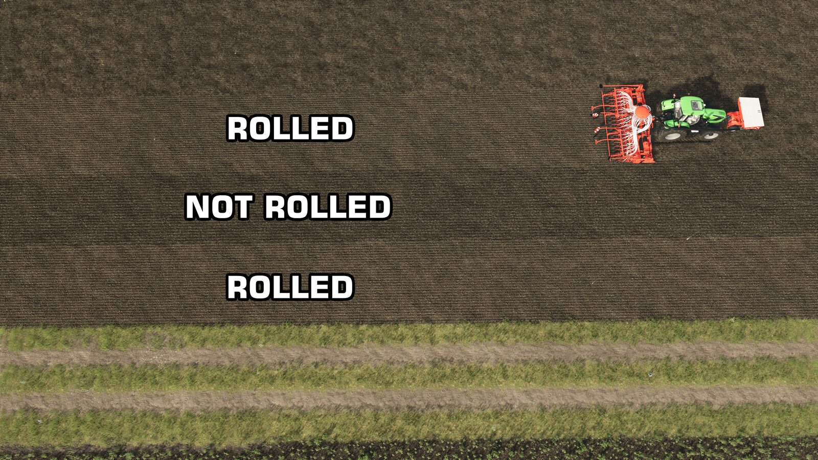 Sowing Machine Roller Ready - Farming Simulator 25 Mod