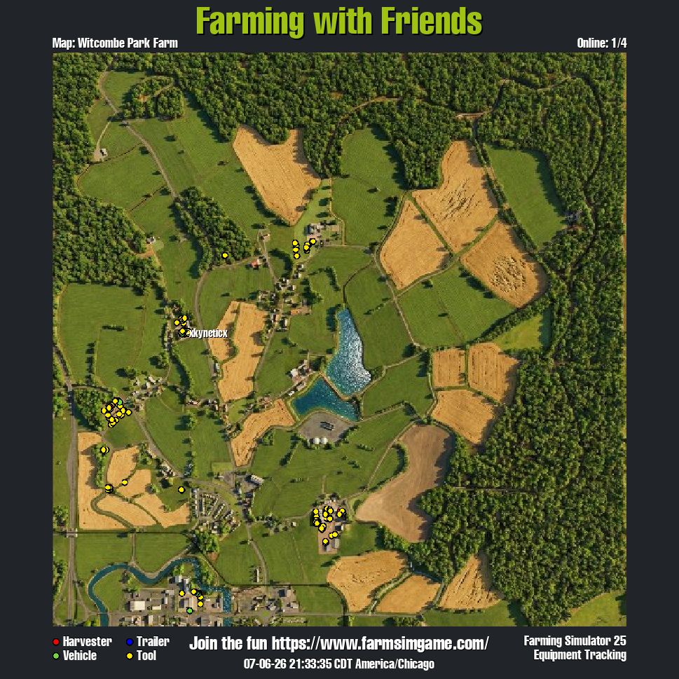 Farming With Friends - Farming Simulator 25 Server