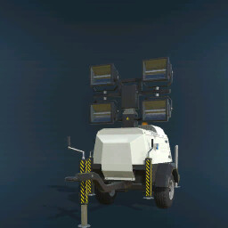 Flood Light Trailer - Farming Simulator 22 Mod