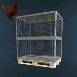Chicken Transport Crate - Farming Simulator 22 Mod